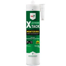 Tec7 X-Tack konstruktionslim hvid, 290 ml - Palby